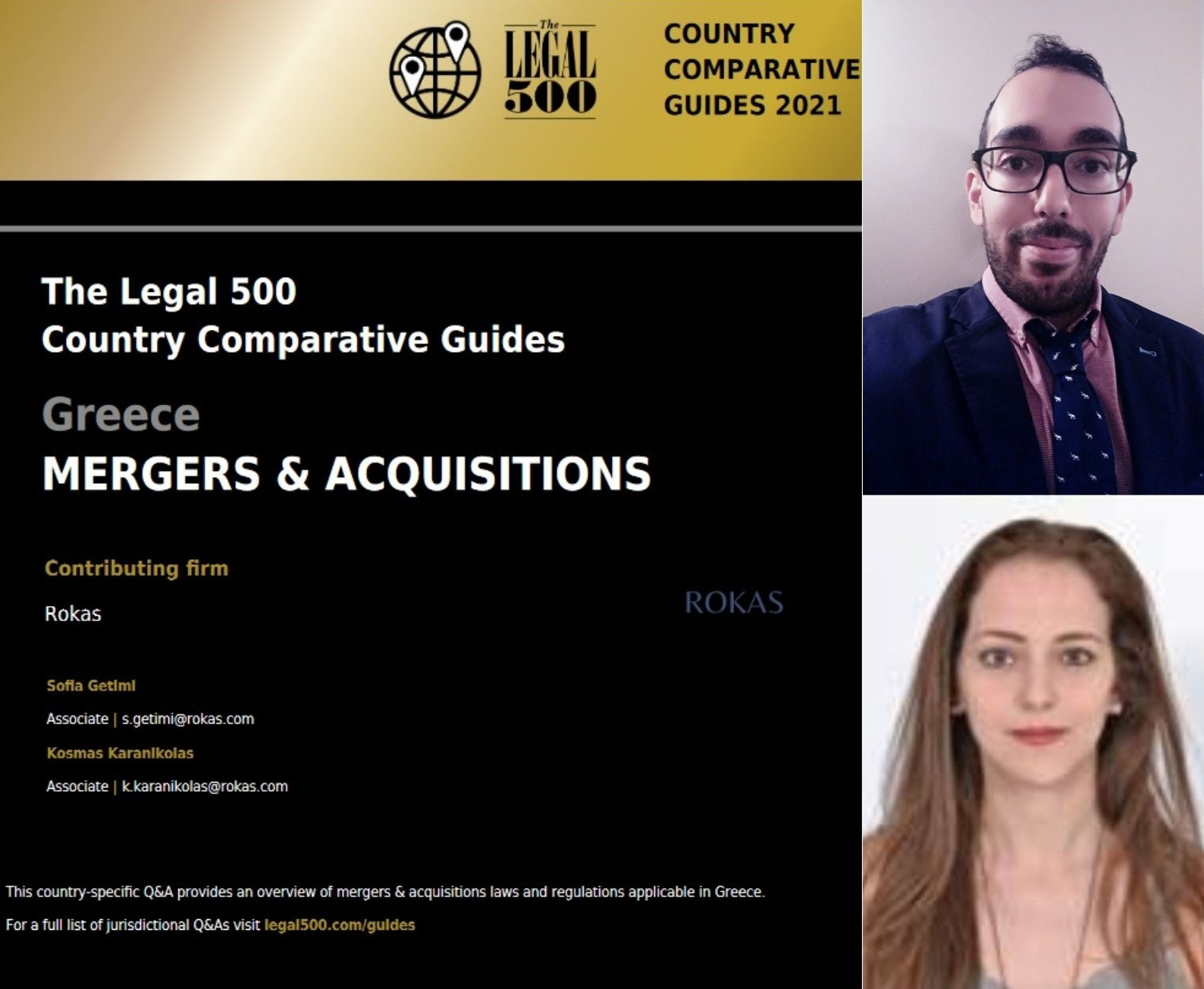 Mergers & Acquisitions Country Comparative Guide | Rokas Law Firm Mergers & Acquisitions Country Comparative Guide | Rokas Law Firm
